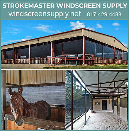 Screens for Horse Barns